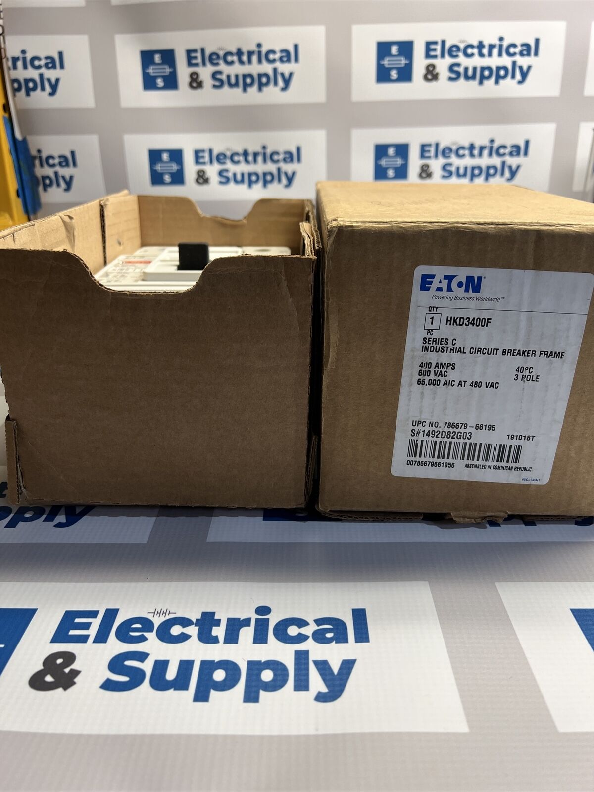 HKD3400F | Eaton | 400 Amp TRIP | 600 Volt | 3 Pole | Circuit Breaker ...