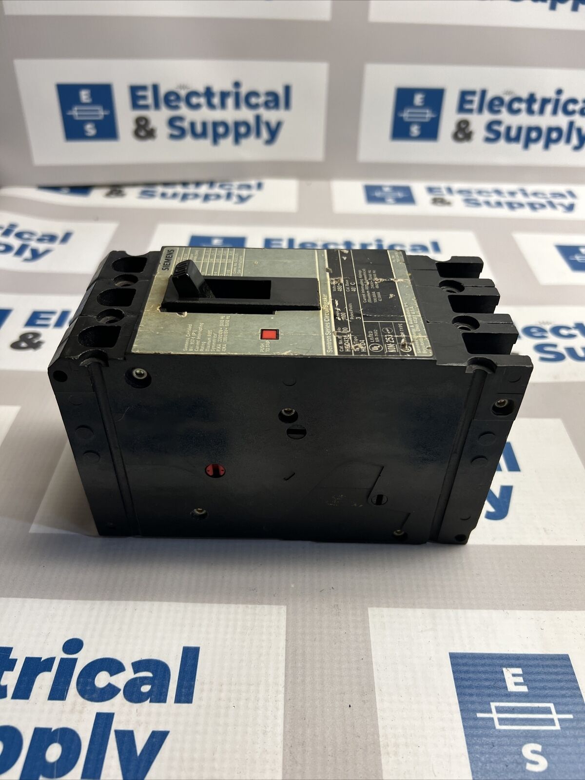 HED43B100 | Siemens | 100 Amp | 480 Volt | 3 Pole | Molded Case Circui ...
