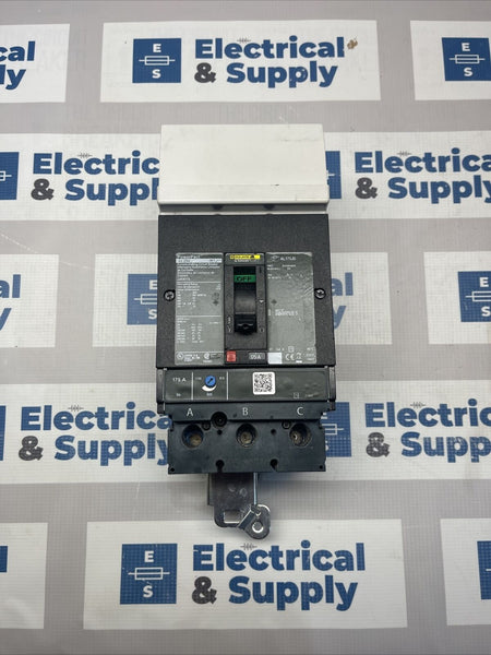 JJA36175 SQUARE D POWERPACT 175 AMP I-LINE CIRCUIT BREAKER 600 VAC 3 P ...