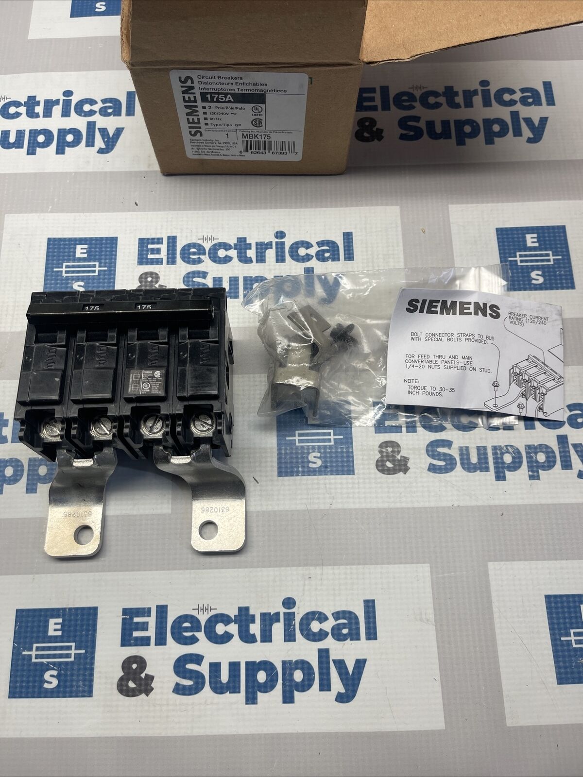 MBK175 Main 175A Circuit Breaker EQ8694 / 2 Pole 120/240V NEW in BOX S ...