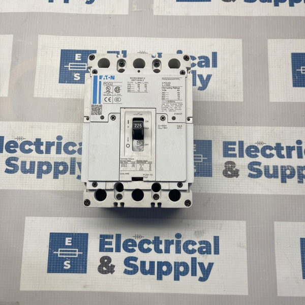 PDG23G0225TFFL 3 Pole 225 AMP PDG2 Power Defense Circuit Breaker Surpl ...