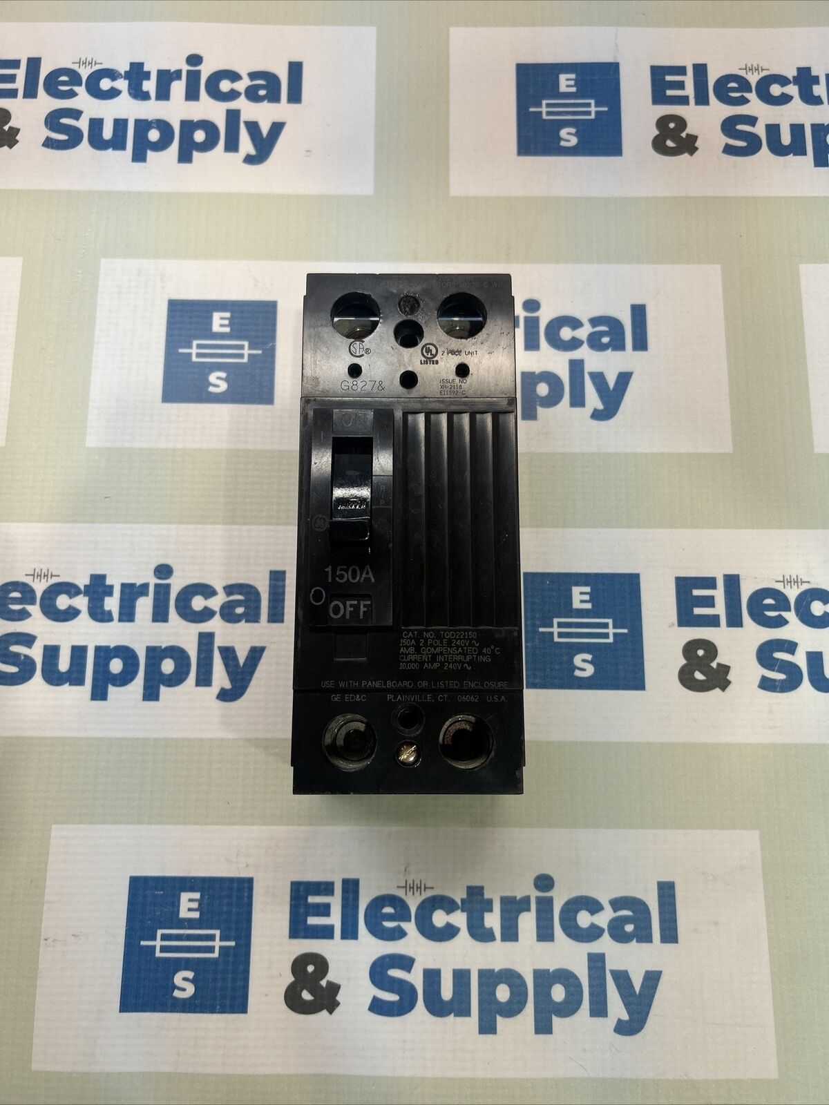 TQD22150 GENERAL ELECTRIC 2 POLE 150AMP 240V CIRCUIT BREAKER ...