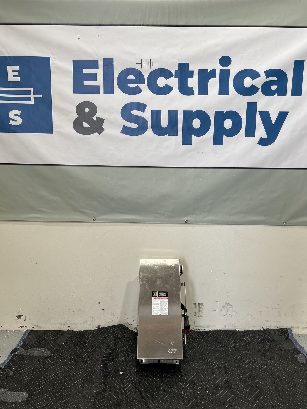 HU363DS Stainless Steel 100 AMP 600 V Square D Safety Switch Non-Fused ...