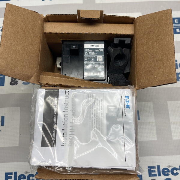 BW2150 | Cutler-Hammer | 150 Amp | 10K AIC at 240 VAC | 2 Pole | New C ...