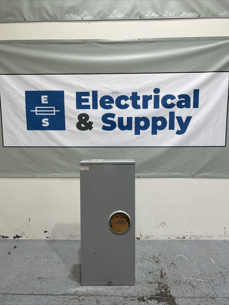 MILBANK 400/320 AMP METER SOCKET METER BASE 3 phase Series U-400 Surpl ...