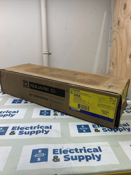 Q2200MRBE SQUARE D POWER PACT MAIN BREAKER 200A DISCONNECT 2P 240V 3R ...