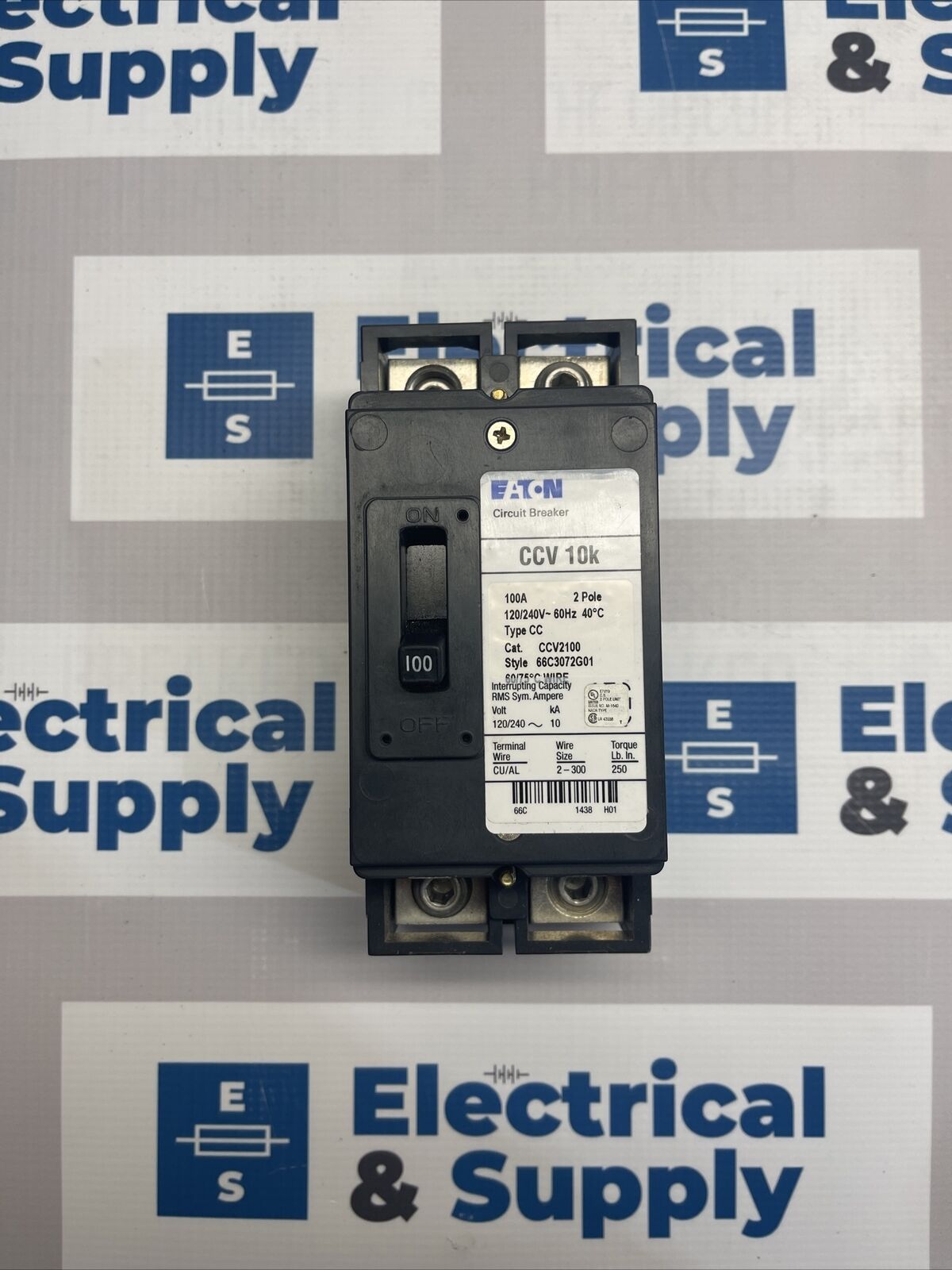 CCV2100 | Eaton | 100 Amp | 120/240 Volt | 2 Pole | Bolt-On Mount Type ...