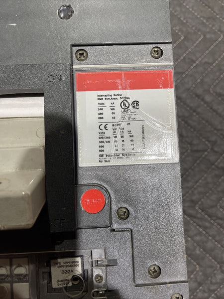 SKLB36CD0800 800 amp GE Circuit Breaker 3 pole - Electrical and Supply