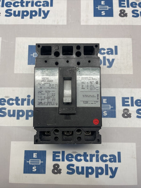 TED134125, 125 Amp, 480 Volt, 3 Pole, Surplus w Hardware ASPTQD3P ...