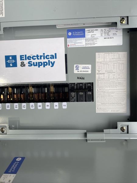 General Electric | 100 Amp | 42 Space Main Breaker Panel | 208Y/120 Vo ...