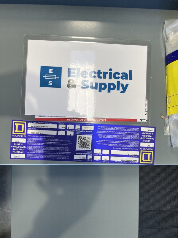 Square D | 1200 Amp | 480Y/277 Volts | NEMA 3R | 3PH 4W | I-line Panel ...