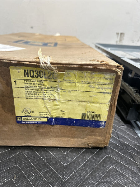 NQ30L2C Square D Panel Board, Interior, 225A, 30 Space, NQ Type, 240VA ...