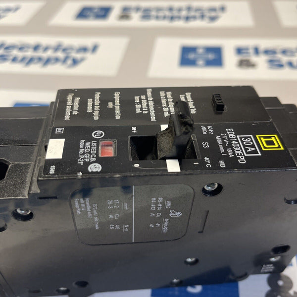 EDB14030EPD | Schneider Electric | 30 Amp | 277 Volt | 1 Pole | Circui ...