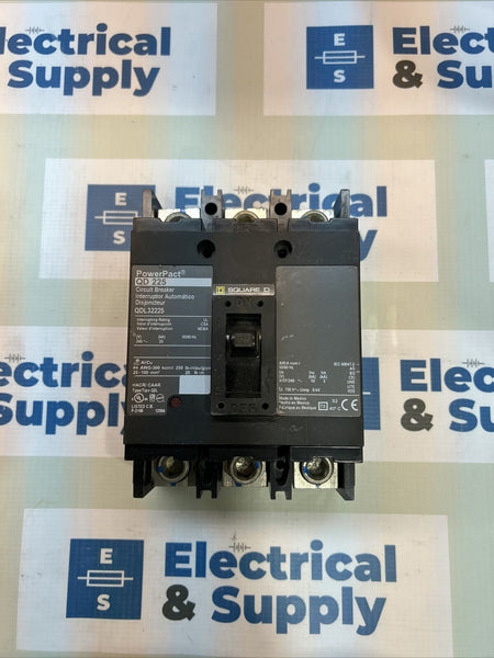 QDL32225 3ph 3 Pole 240v 225 amp Circuit Breaker 1 Year Warranty Squar ...