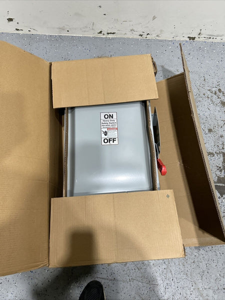 HF364R | Siemens | 200 Amp | 600 Volt | 3 Pole | NEMA 3R | New Fusible ...