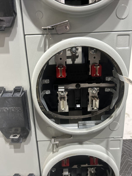 WMM32125RJ 1200A, Siemens 120/240V, 1PH Meter Stack, (3) 5 Term Socket ...