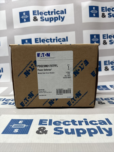 PDG23M0175TFFL 3POLE 175A Power Defense PDG2 Breaker 65K @480V **NEW I ...