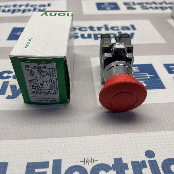 SCHNEIDER ELECTRIC XB4 BS8445 E-Stop Unit - Electrical and Supply