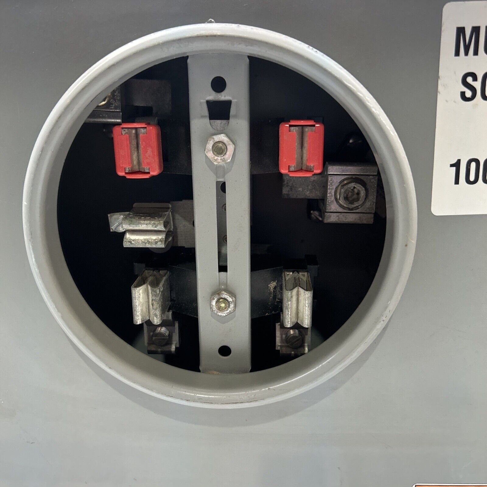 Sc250c 100 Amp 2 Stack Meters Murray Type 1 Enclosure Surplus ...