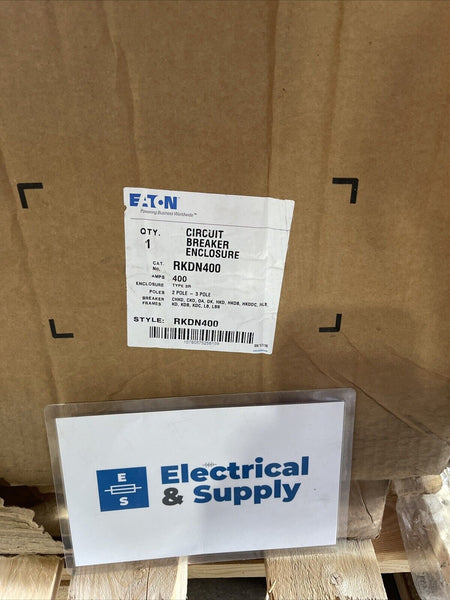 Eaton | RKDN400 | 400 Amp | 600 Volt | 3 Pole | New Circuit Breaker En ...