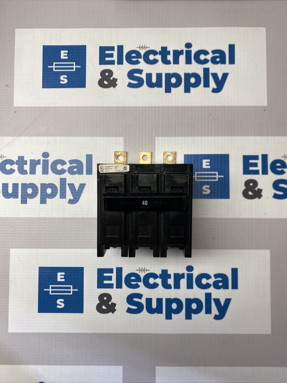 Eaton/Cutler-Hammer| BAB3040H | 40 Amp | 240 Volt | 3 Pole | Bolt-On C ...