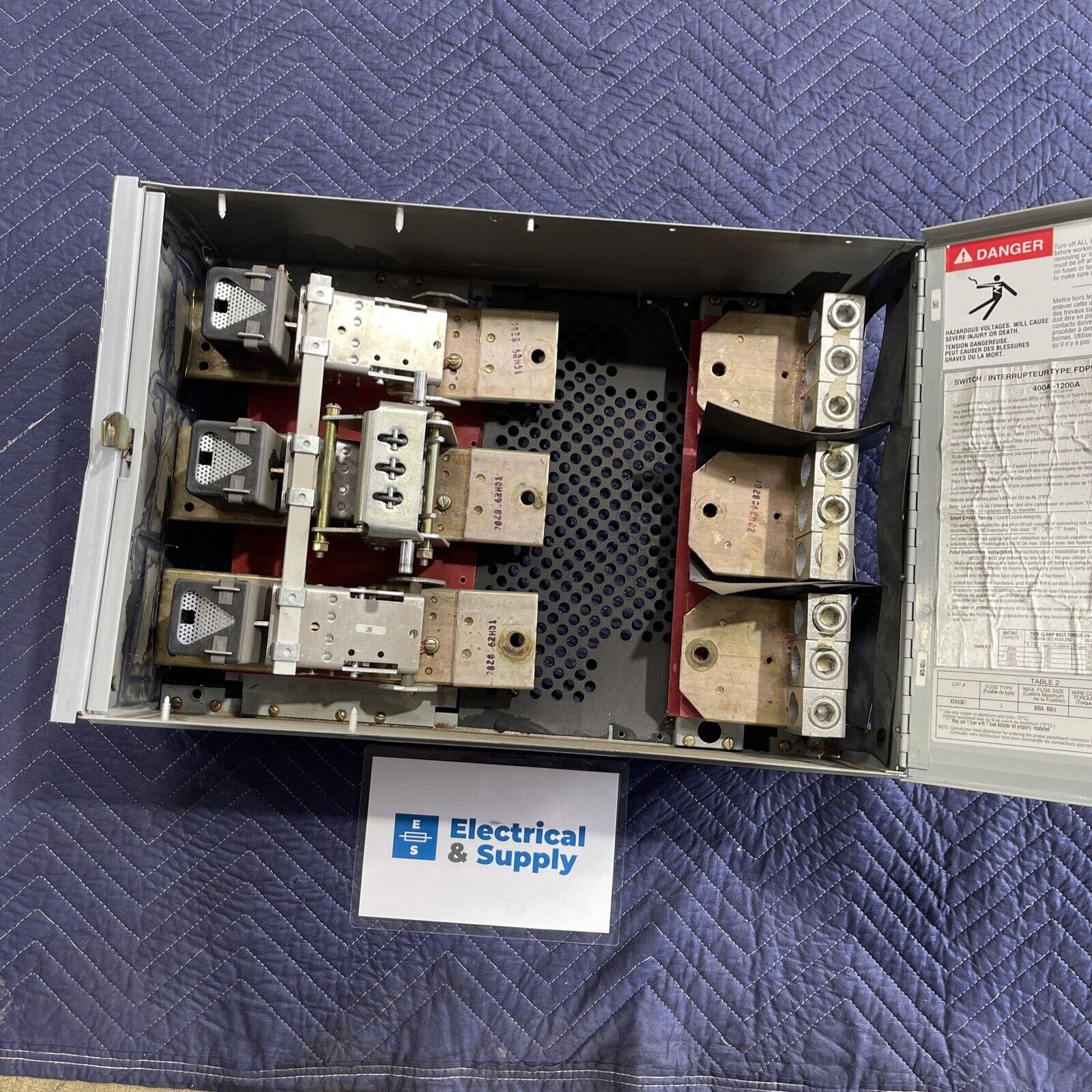 Cutler-Hammer | FDPW367 | 800 Amp | 600 Volt | 3 Pole | 3PH | NEMA 1 ...
