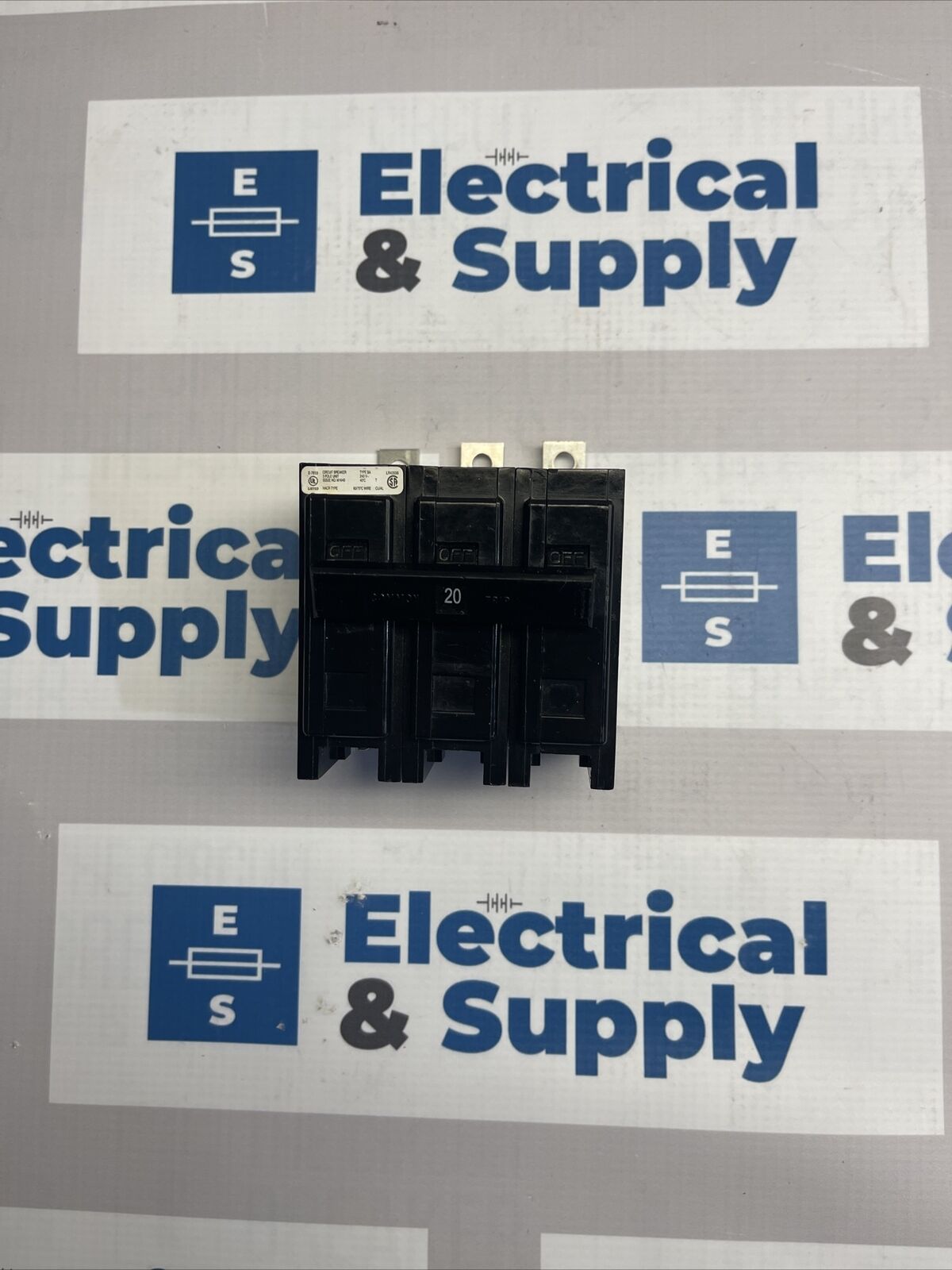 Cutler-Hammer | BAB3020H | 20 Amp | 240 Volt | 3 Pole | Circuit Breake ...